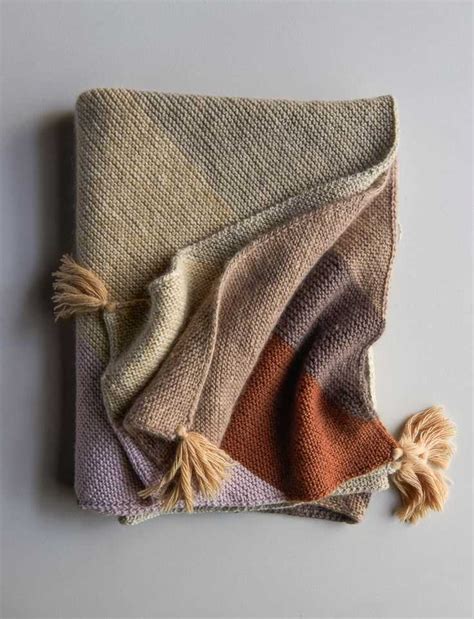 Cozy And Unique Bias Blanket Knitting Patterns