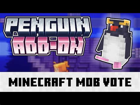 Penguin Add On Bedrock Minecraft Mod