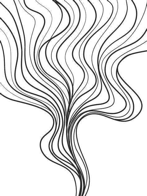 Premium Vector Abstract Flowing Lines On White Background