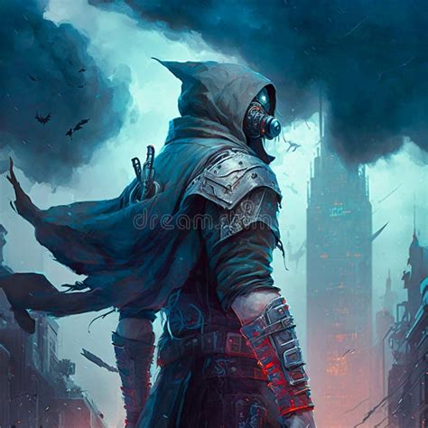 Cyberpunk Assassin Stock Illustrations 165 Cyberpunk Assassin Stock