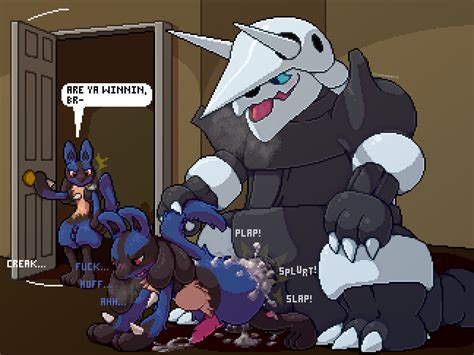 Post Aggron Lucario Phosaggro Porkyman