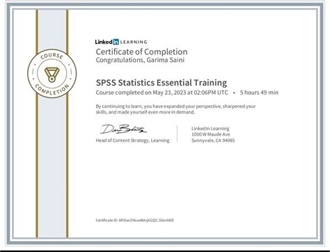 Garima Saini On Linkedin Ibm Ibmspssstatistics Lpu Lpuuniversity