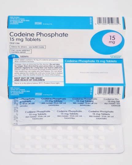 Codeine Phosphate 15mg