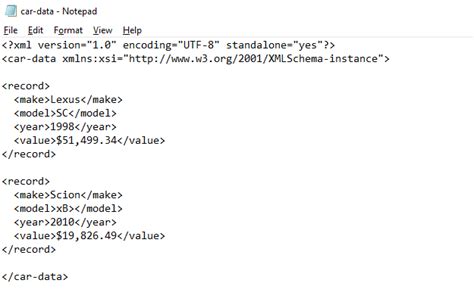 how to convert an excel file to xml import and export data