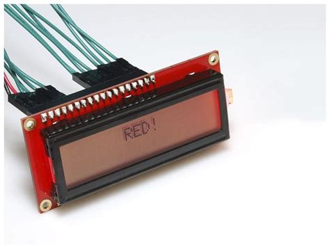 Sparkfun Basic 16x2 Character Lcd Rgb Backlight 5v Solarbotics Ltd