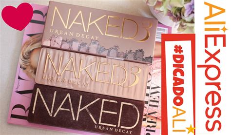 Paletas Naked Da China Do Aliexpress Beijo Colorido Blog