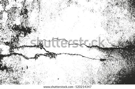 금이 간 콘크리트 돌 또는 아스팔트의 스톡 벡터로열티 프리 520214347