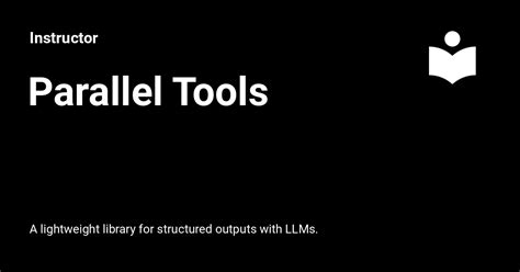 Parallel Tools Instructor