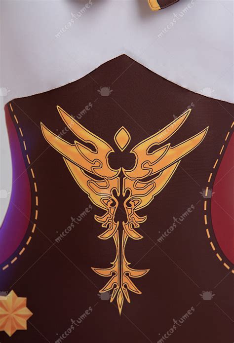 Genshin Impact Amber Swimsuit Halter Low Cut Bathing Suit One Piece