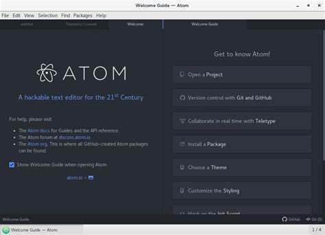 How To Install Atom Text Editor On CentOS YallaLabs