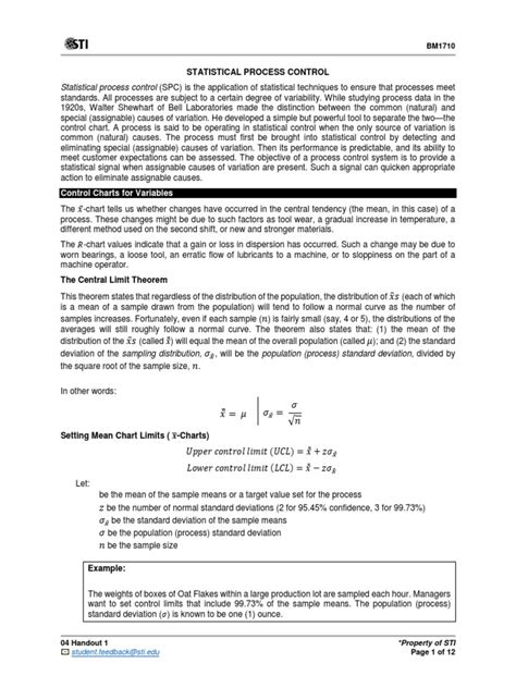04 Handout 1 Pdf Statistics