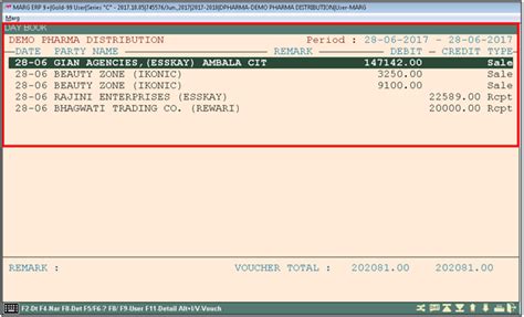 How To Import Busy Data In Marg Software