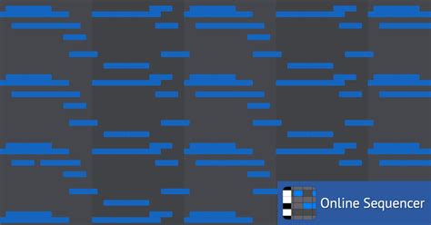 drum sample one online sequencer