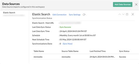 Elasticsearch Zoho Analytics Help