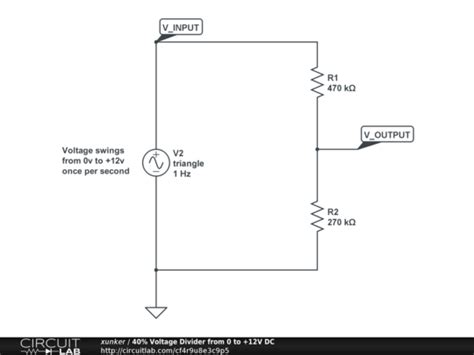Dc Voltage Divider Circuit Diagram Circuit Diagram