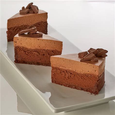 Commercial Double Chocolate Mousse Cheesecake Hershey Foodservice