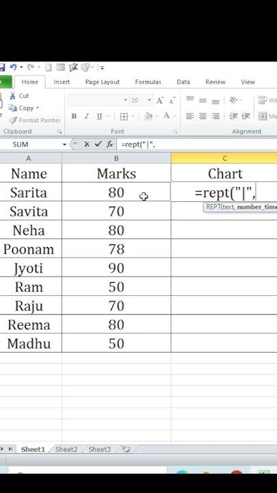 How To Convert Data Into Chart Exceltech Exceltips Excel