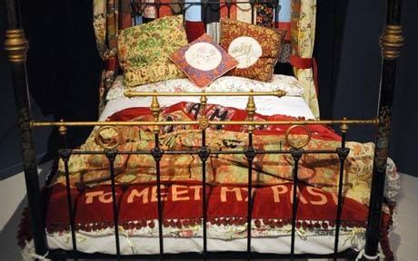 Tracey Emins Quilt Goes On Display