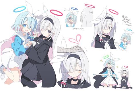 夜天2189 on Twitter RT satoukabi アロナとプラナ ブルアカ BlueArchive