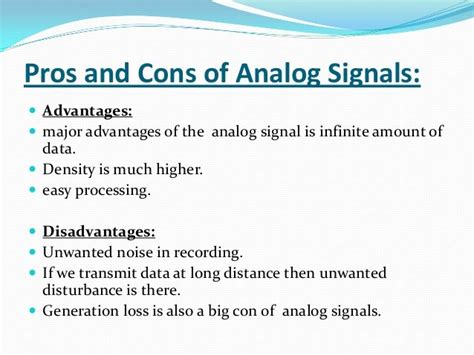 Analog And Digital Signals