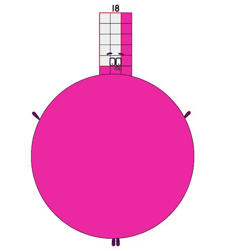 Numberblock 18 Inflating By Ejiroimani47 On Deviantart