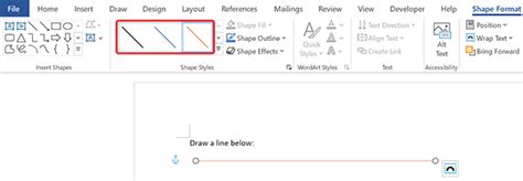 How To Insert A Line In Microsoft Word