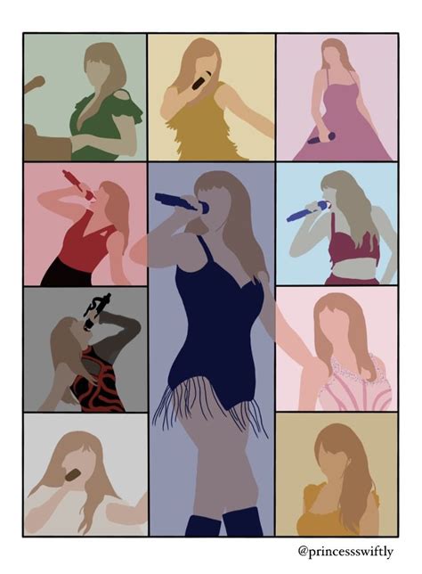 Eras Tour Drawing Taylor Swift Drawing Taylor Swift Posters Taylor