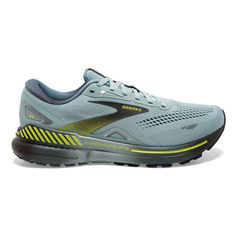 Mens Brooks Adrenaline Gts 23 Cloud Bluegoblin Bluelime 10 D Medi