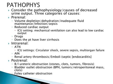 Ppt Decreased Urine Output Oliguria Powerpoint Presentation Id 3208707