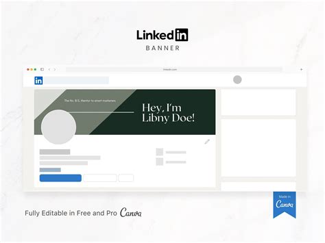 Linkedin Banner Canva Linkedin Branding Linkedin Banner Templates Editable Linkedin Background