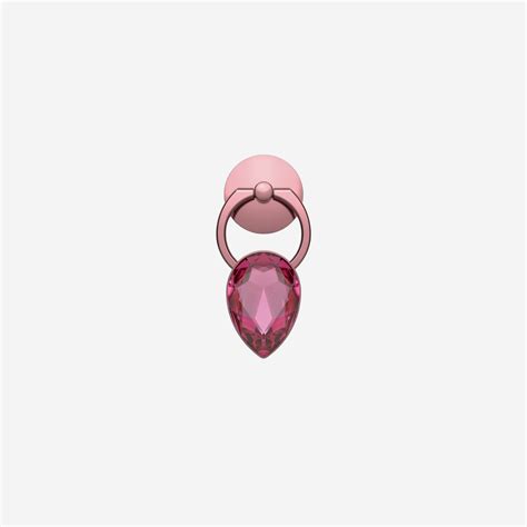 스와로브스키 모바일 링 드롭 컷 핑크 Swarovski Kream