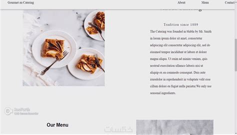 تصميم صفحة هبوط بhtml5 css bootstrap خمسات