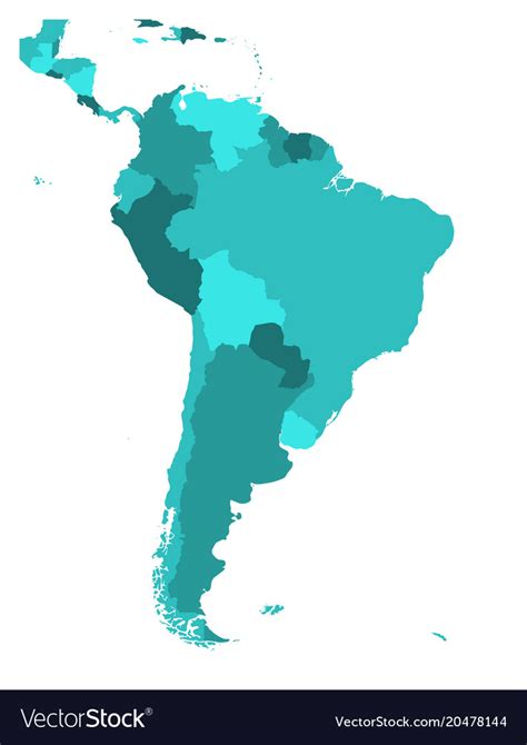 Blank Map Of Central And South America Sjaimj