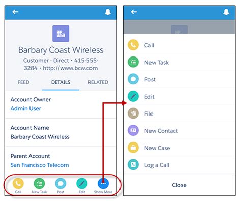 working with quick actions salesforce app admin guide salesforce developers