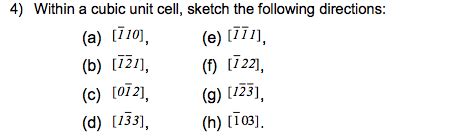 Solved Within A Cubic Unit Cell Sketch The Following Chegg Com