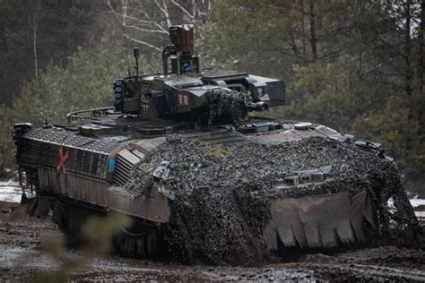 German Puma Ifv In Full Camouflage [1200 X 800] R Tankporn