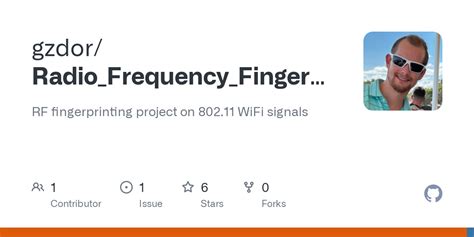 Github Gzdor Radio Frequency Fingerprinting Rf Fingerprinting Project On Wifi