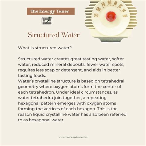 Structured Water Artofit