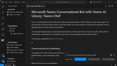 I Used Teams Toolkit To Build A Bot For Teams That Triggers A Proactive