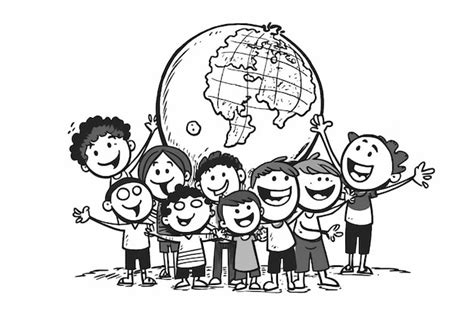 Premium Ai Image Population Illustration Concept