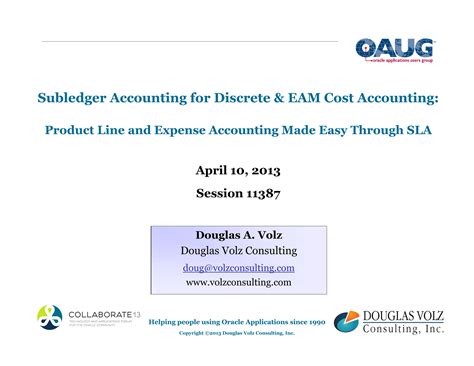 Oracle EBS Subledger Accounting For Discrete EAM Cost Accounting PDF