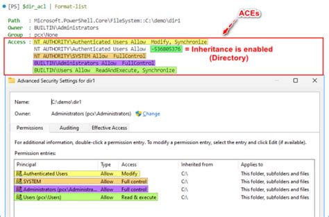How To Use Get Acl And Set Acl Cmdlets When Managing Ntfs Permissions