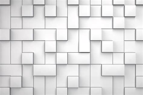 Premium Photo White 3d Geometric Pattern Background 3d Abstract Geometric Wallpaper Modern