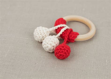 Diy Crochet Teething Ring Croby Patterns