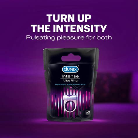 Durex Intense Vibe Ring Intense Vibrations And Extended Playtime