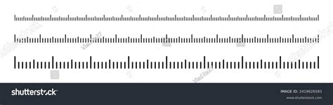 Ruler Scale Measure Scales Length Measurement Stock Vector Royalty Free 2419626583 Shutterstock