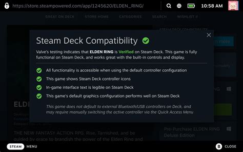 Steam Deck Deck Verified