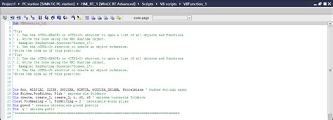 Zaawansowane Skrypty W Tia Portal Z VBScript IAutomatyka Pl