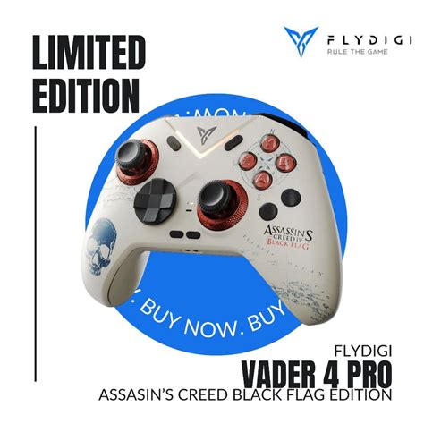 Flydigi Vader 4 Pro Elite Game Controller Pc Switch Mobile Assassin Creed Black Flag Limited