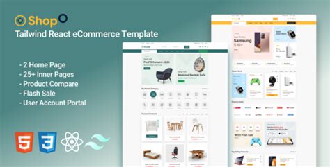 Shopo Tailwind React Ecommerce Template Thememag